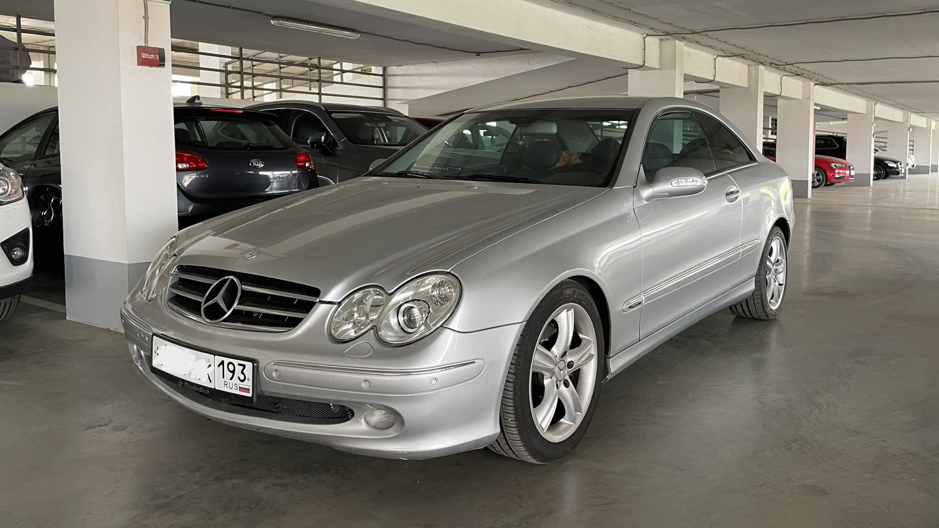 Mercedes-Benz CLK (W209) 2.6 бензиновый 2004 | на DRIVE2