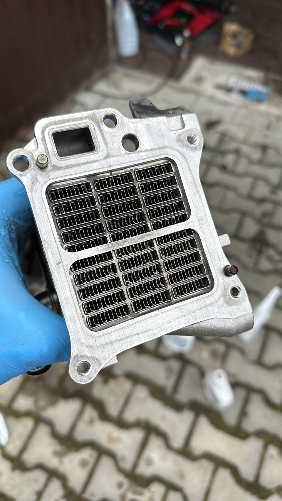 Чистка ЕГР и впускного коллектора. — Volvo XC90 (2G), 2 л, 2015 года ...