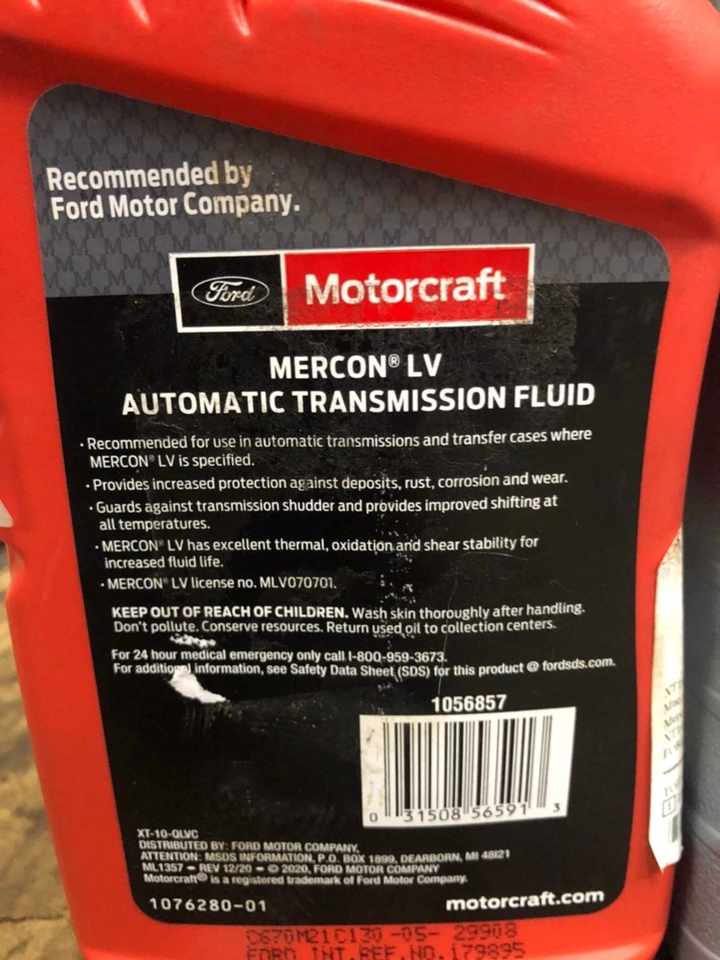 замена масла в акпп форд мондео 4 — Ford Mondeo IV, 2,3 л, 2012 года ...