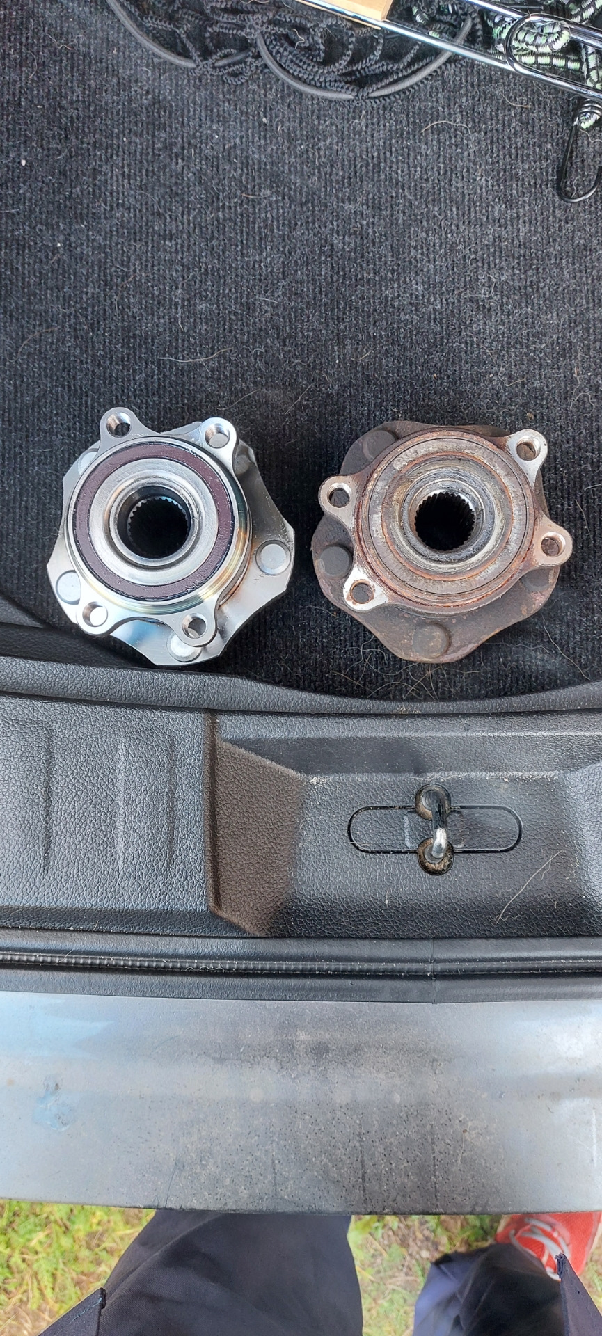 Замена ступицы — Nissan X-Trail III (t32), 1,6 л, 2019 года | своими ...