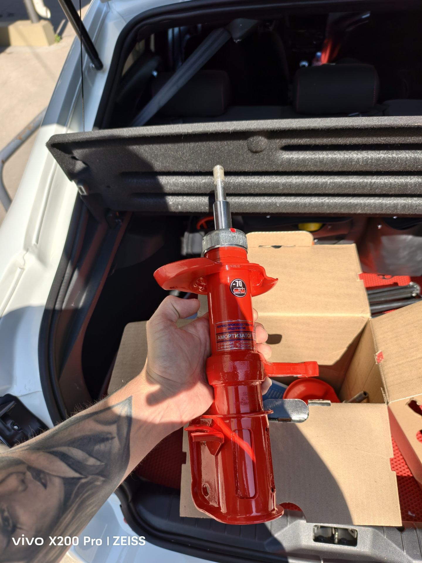 Стойки ss20 racing comfort -70 — Lada Гранта Drive Active, 1,6 л, 2023 ...