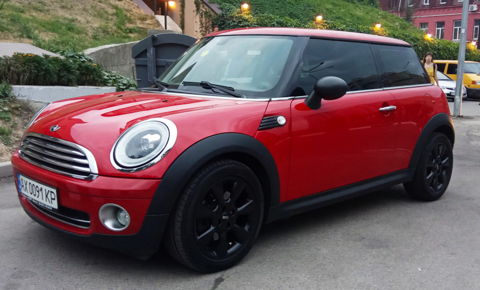 Установка тайванских фар(под современные модели) — MINI One Mk II, 1,4 ...