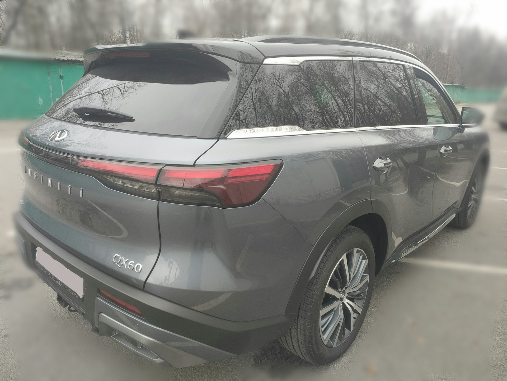 #3 . "В круг" в 200мкм — Infiniti QX60 (2G), 3,5 л, 2023 года | тюнинг | DRIVE2