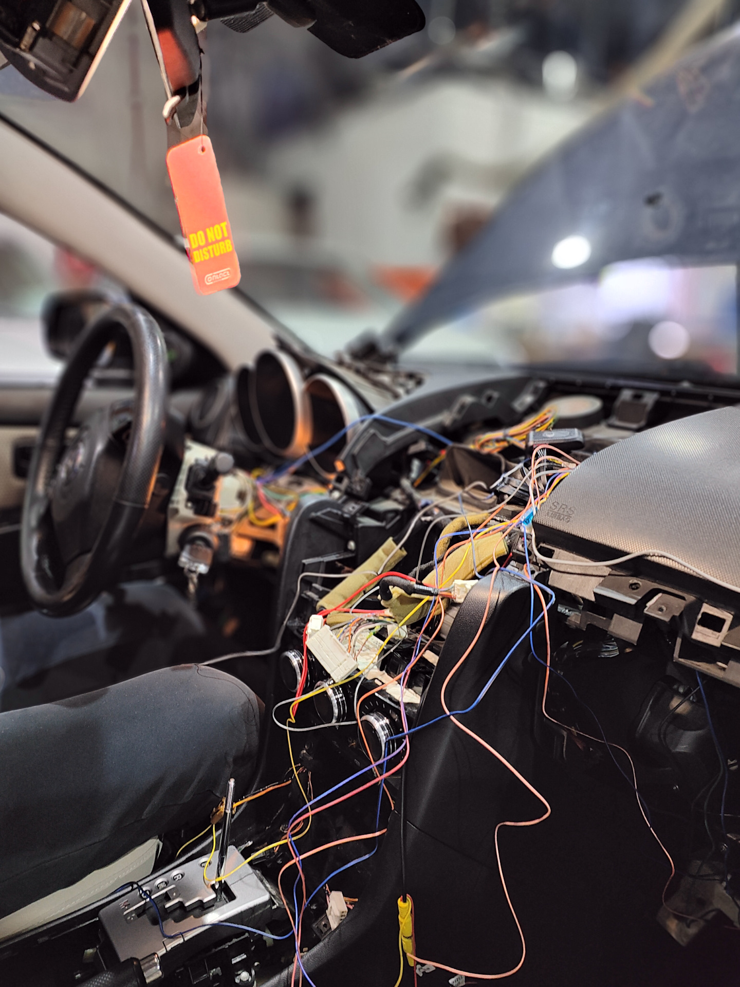 # 14 Установка Star Line a63 + модуль запуска — Mazda 3 (1G) BK, 1,6 л ...