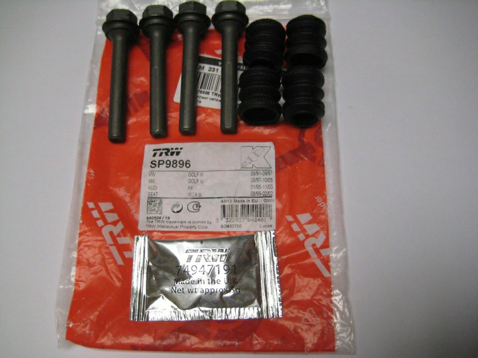 Суппорт задний — Audi A4 (B5), 1,8 л, 2000 года | поломка | DRIVE2