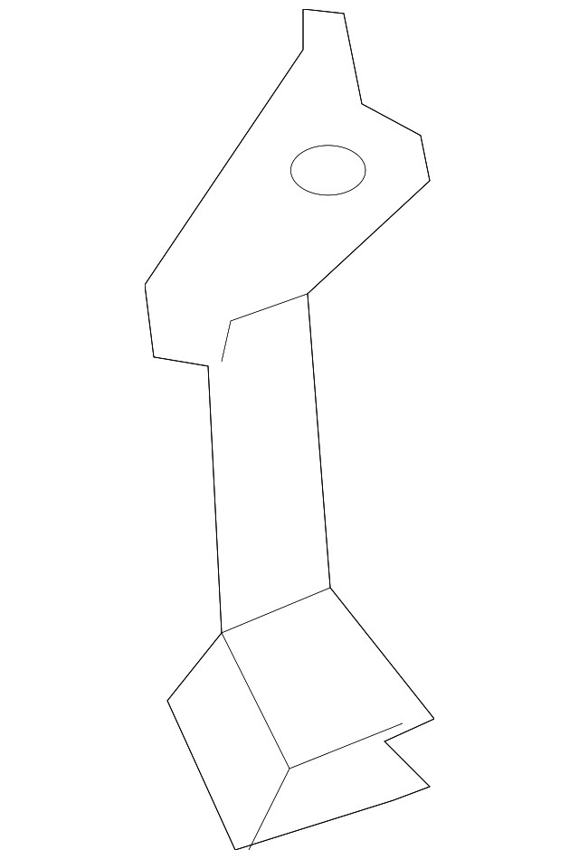 865831R000 Кронштейн крепления бампера KIA HYUNDAI | Запчасти на DRIVE2