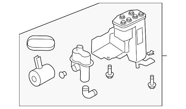 LR007455 АБСОРБЕР ПАРОВ ТОПЛИВА Jaguar Land Rover | Запчасти на DRIVE2