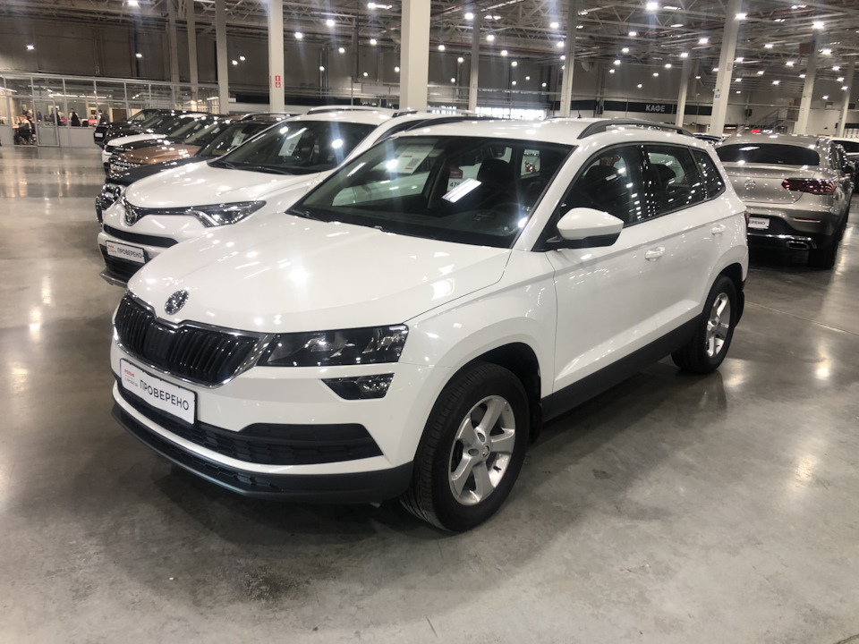 Всесезонные 3D автомобильные коврики в салон Skoda Karoq (Шкода Карок ...