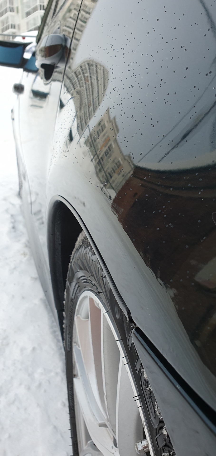 Защита арок колёсных проёмов, Антискол Стрелка — BMW 5 series (E60), 2 ...