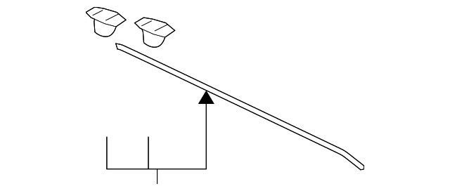 5902A021 Уплотнитель капота передний Mitsubishi | Запчасти на DRIVE2