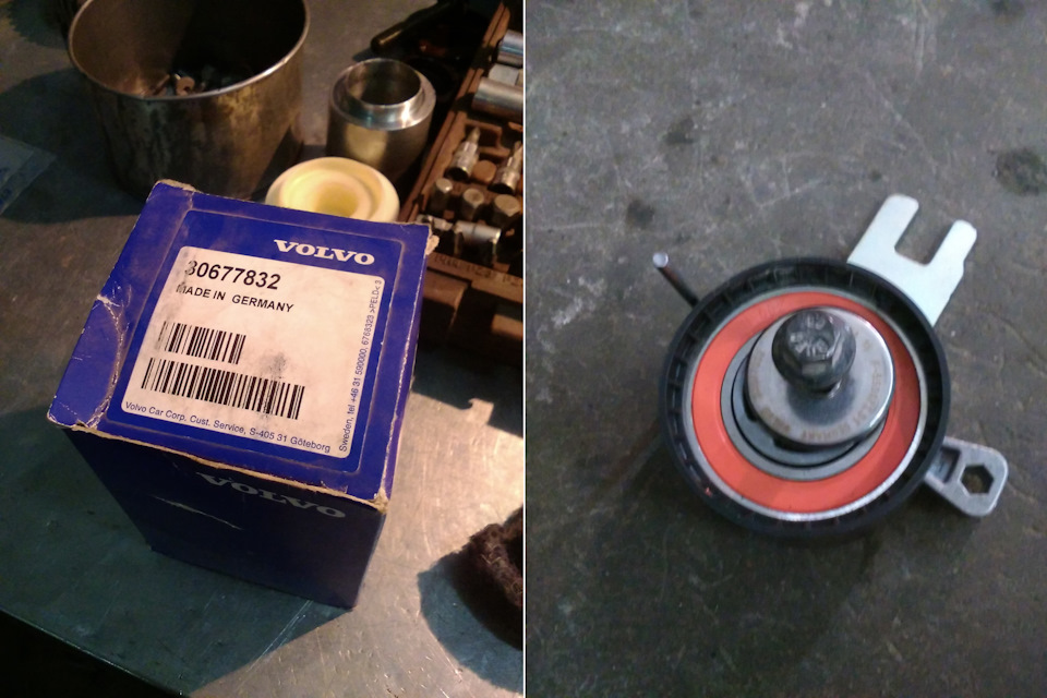 30677832 Ролик натяжной ремня ГРМ Volvo | Запчасти на DRIVE2