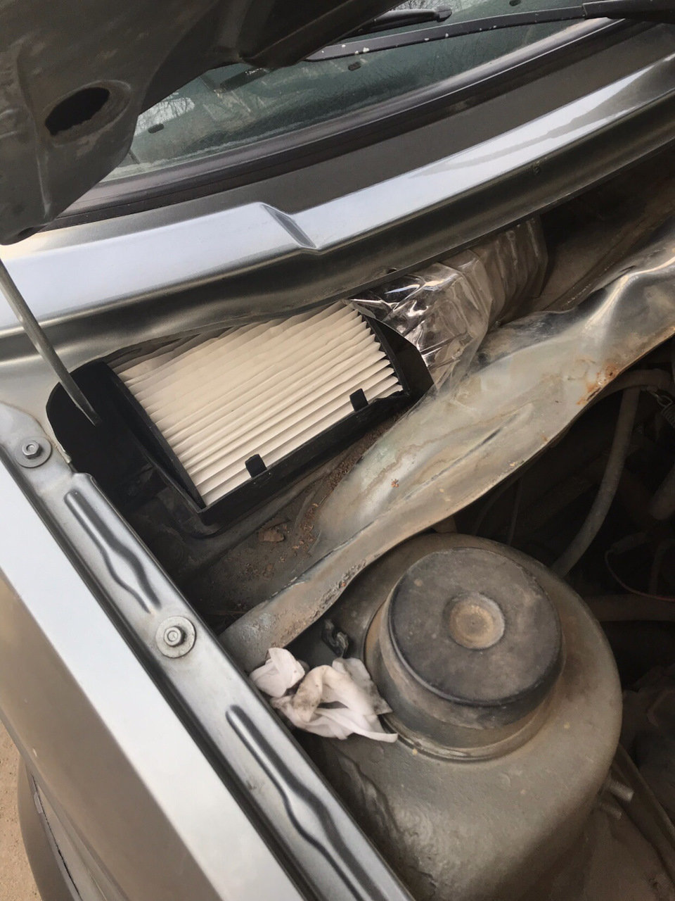 Салонный фильтр — Volkswagen Jetta II, 1,3 л, 1986 года | запчасти | DRIVE2