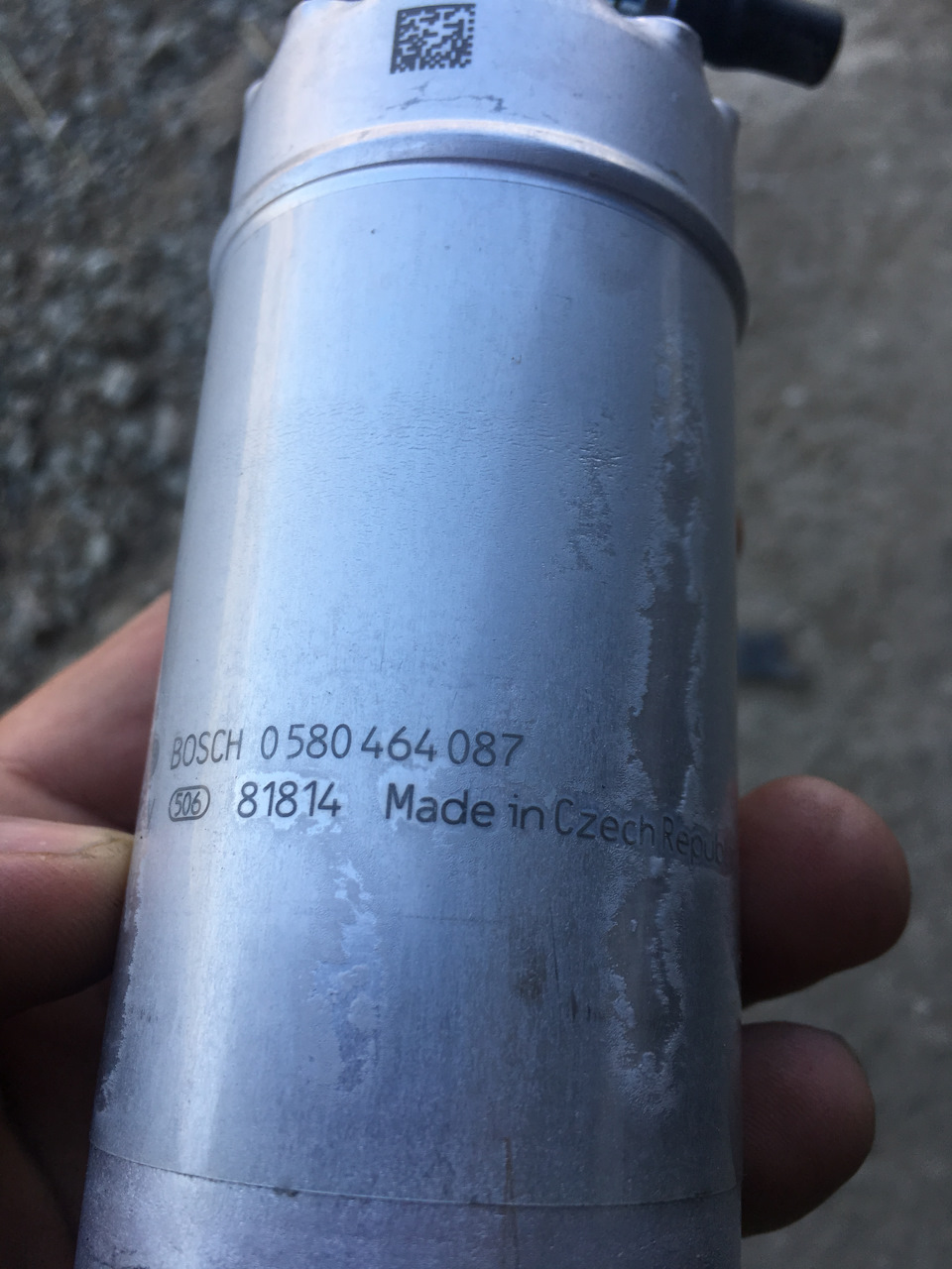 0580464087 Топливный насос BOSCH | Запчасти на DRIVE2