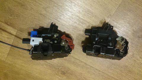 4E1837015A Замок дверной с двер VAG | Запчасти на DRIVE2