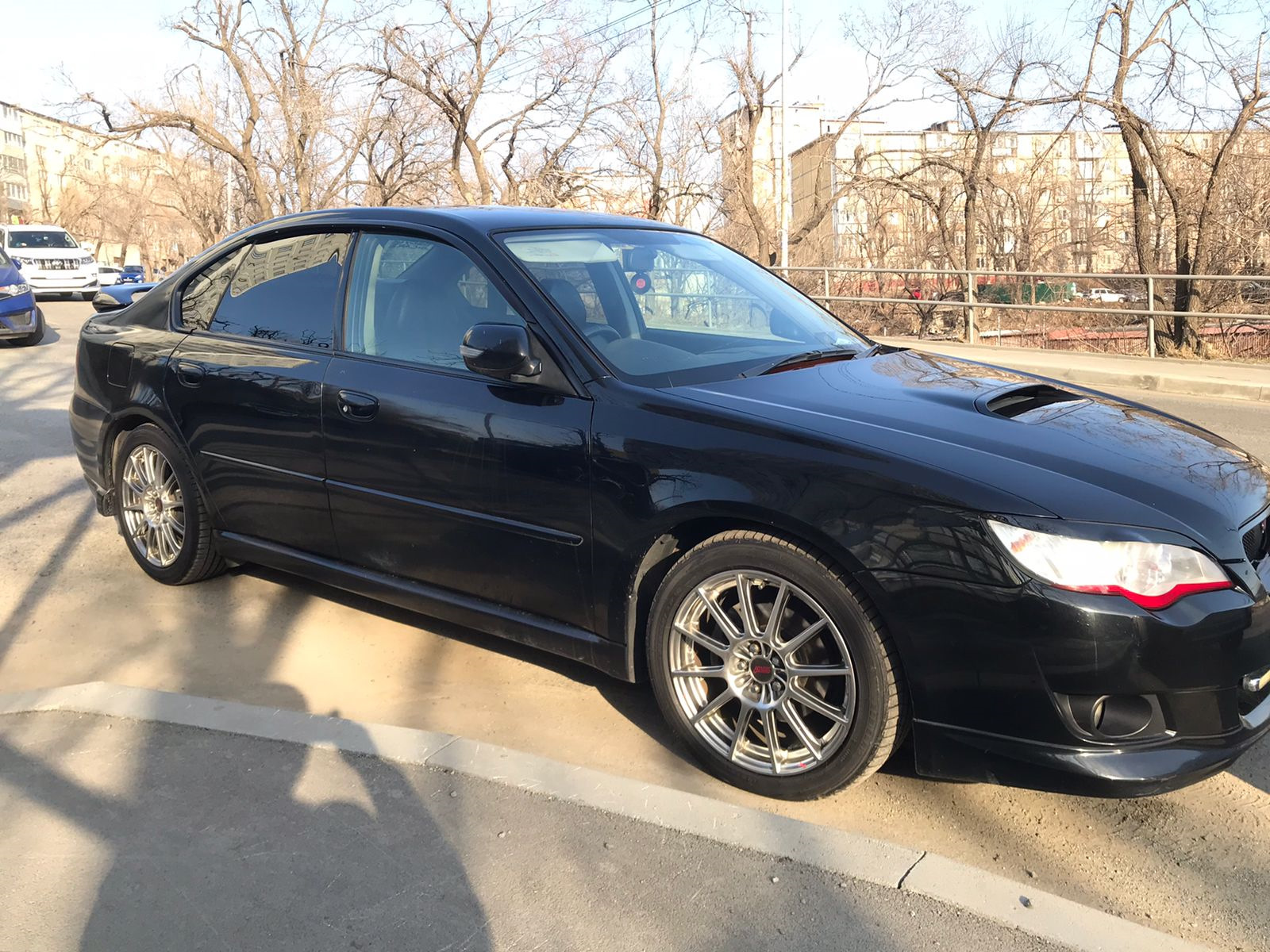 Мечта сбылась Enkei STI — Subaru Legacy B4 (BL), 2 л, 2007 года ...