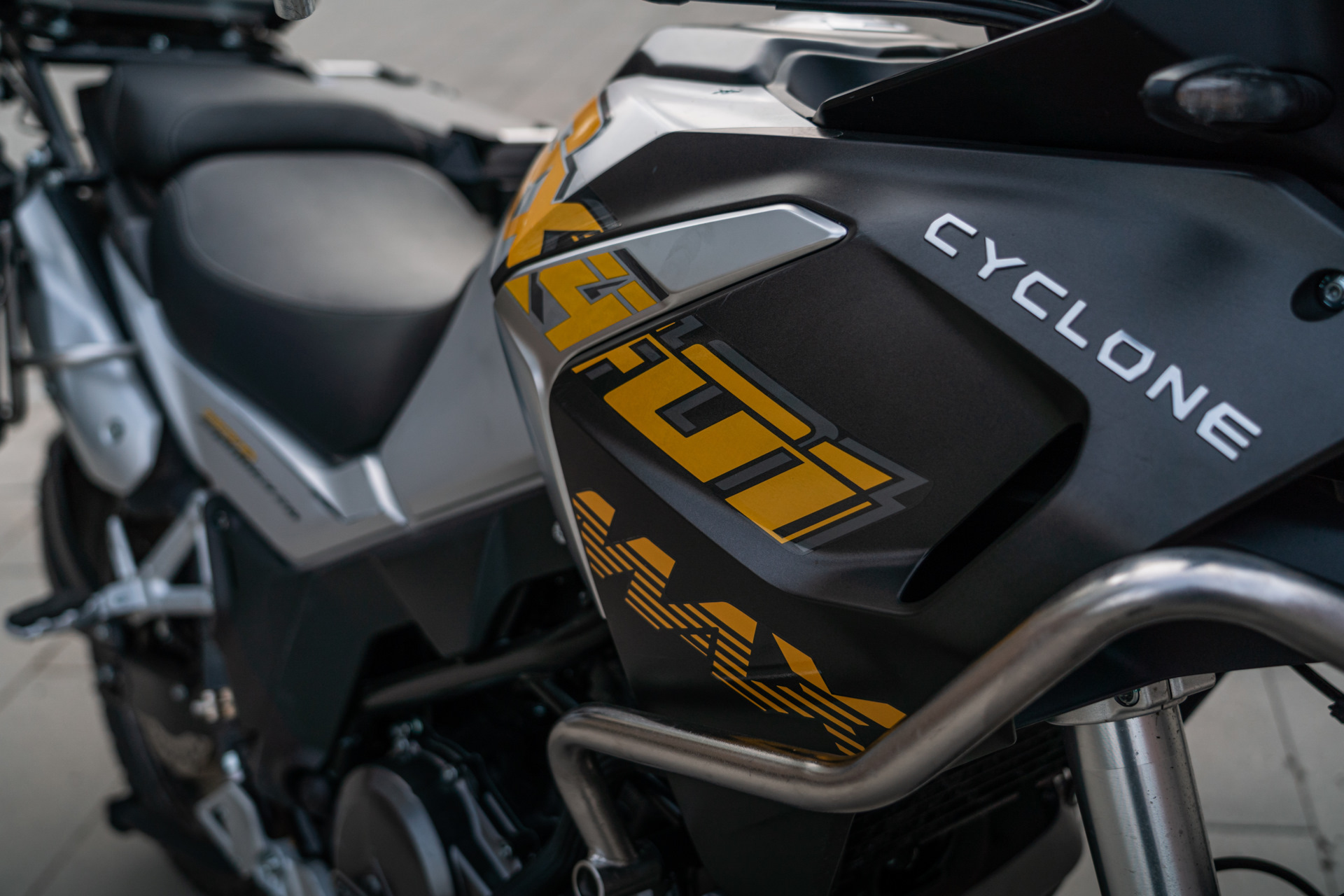 Антидепрессант: знакомимся с турэндуро Cyclone RX401 — Роллинг Мото на ...