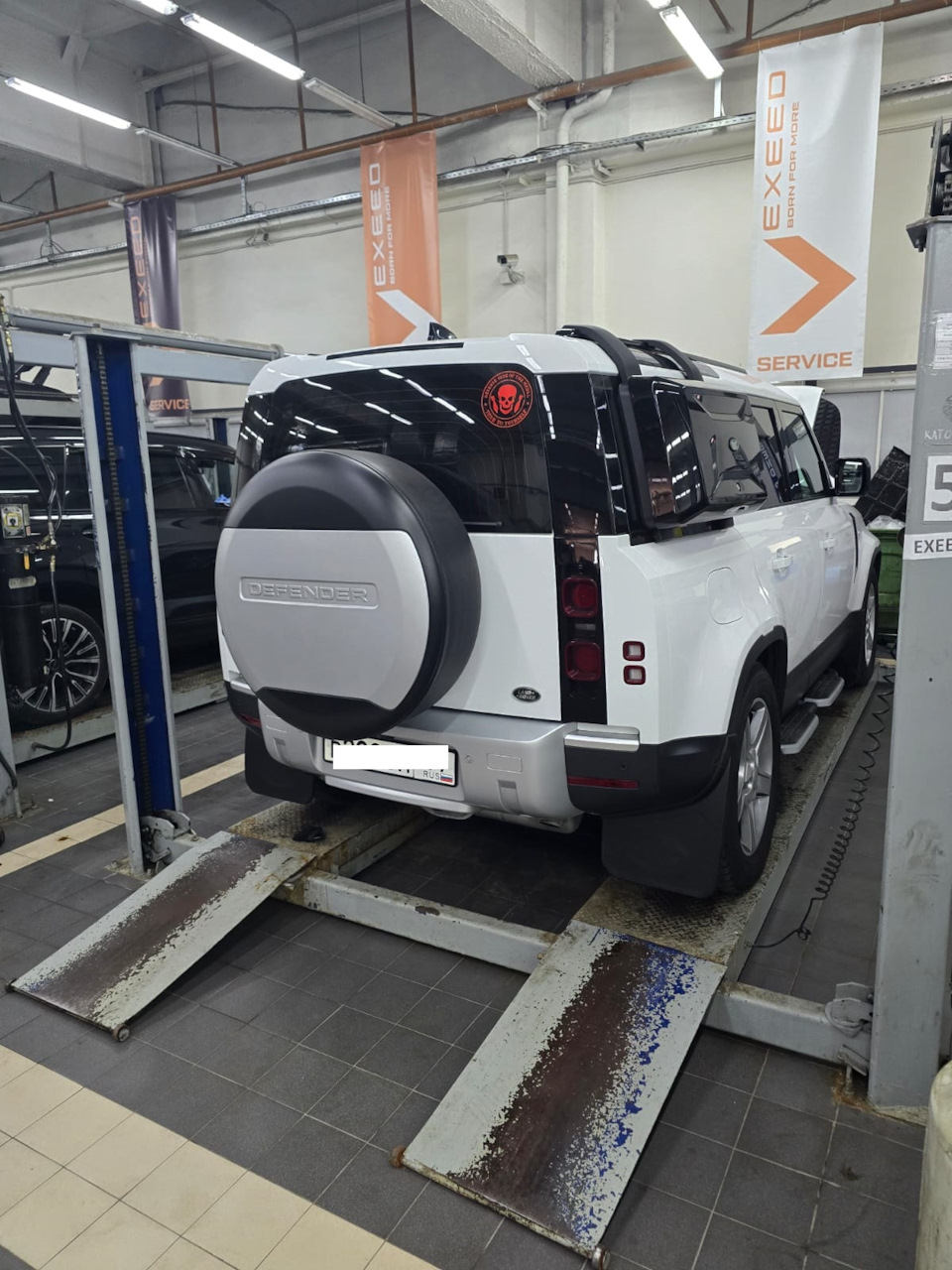 N10. ТО7 в JLR Кунцево — Land Rover Defender (L663), 3 л, 2021 года ...