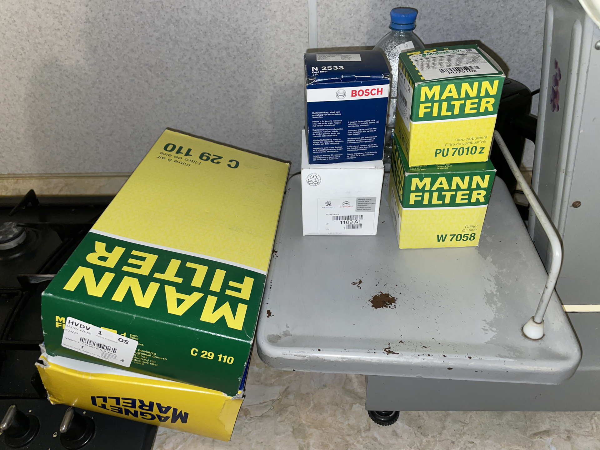 Купил расходники. — Peugeot Expert (3G), 2 л., 2020 года | расходники ...