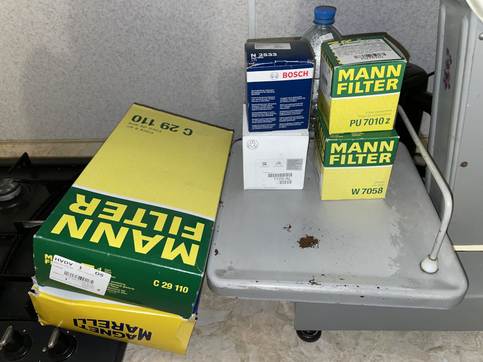 Купил расходники. — Peugeot Expert (3G), 2 л, 2020 года | расходники ...