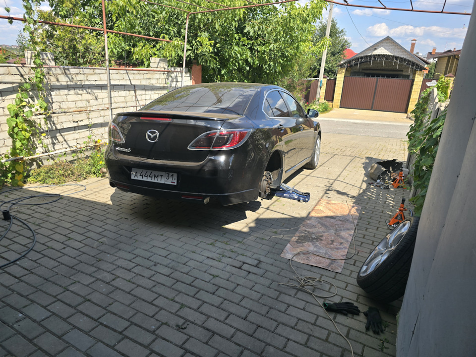 Антикоррозийная обработка. Часть 1. Корабельный сурик. — Mazda 6 (2G ...