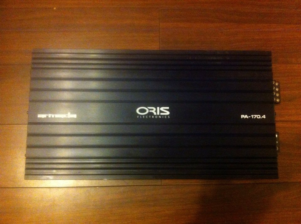 Усилитель Oris Electronics PA-170.4 — Lada 2114, 1,6 л, 2007 года | автозвук | DRIVE2