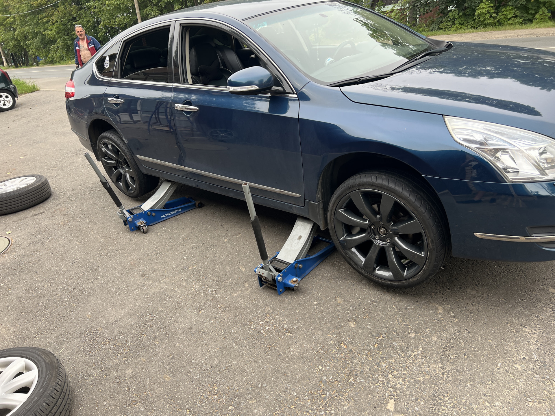 20-е катки от Инфинити — Nissan Teana (J32), 2,5 л, 2009 года | колёсные диски | DRIVE2