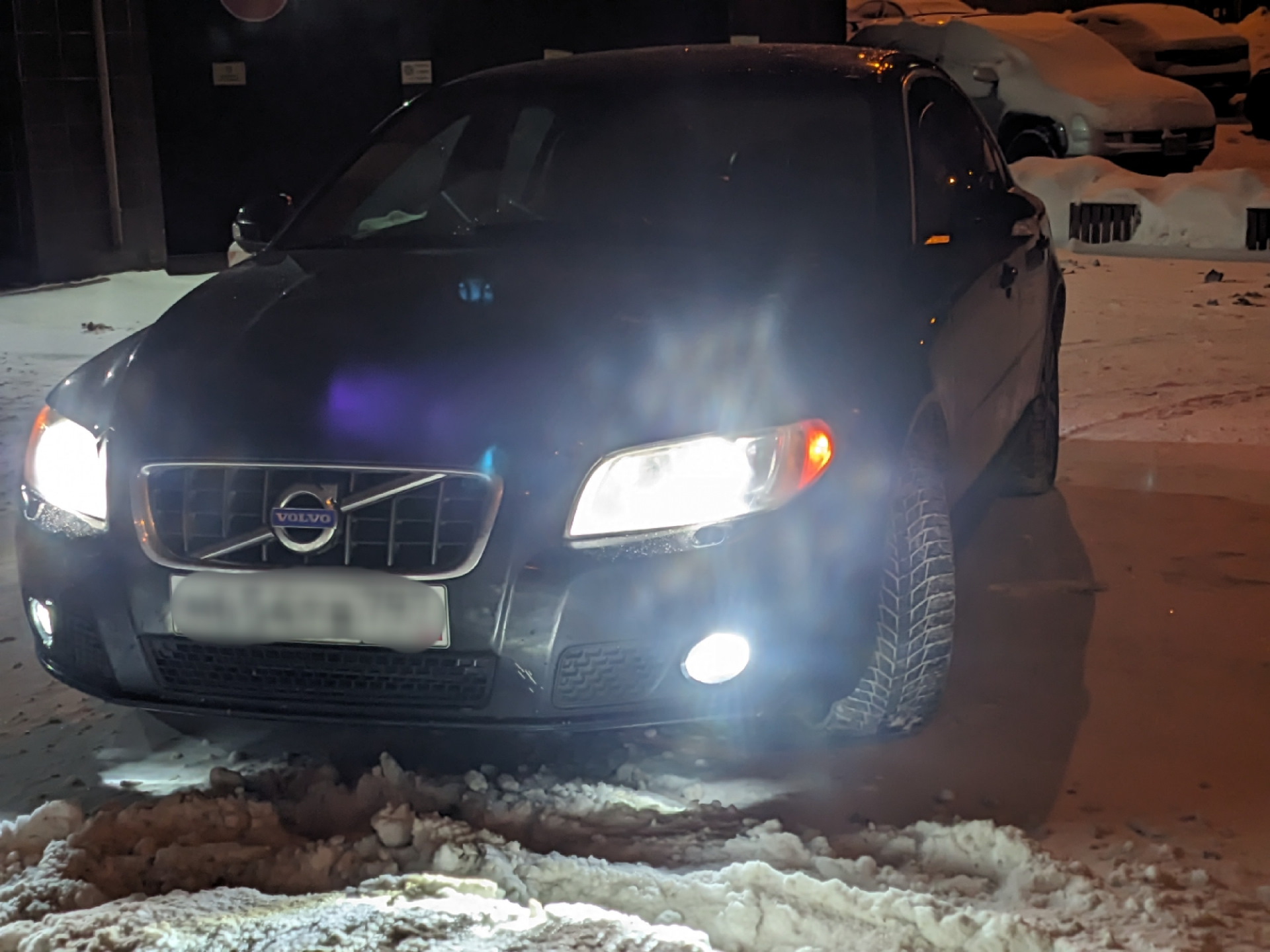 Led птф — Volvo S80 (2G), 3,2 л, 2007 года | своими руками | DRIVE2