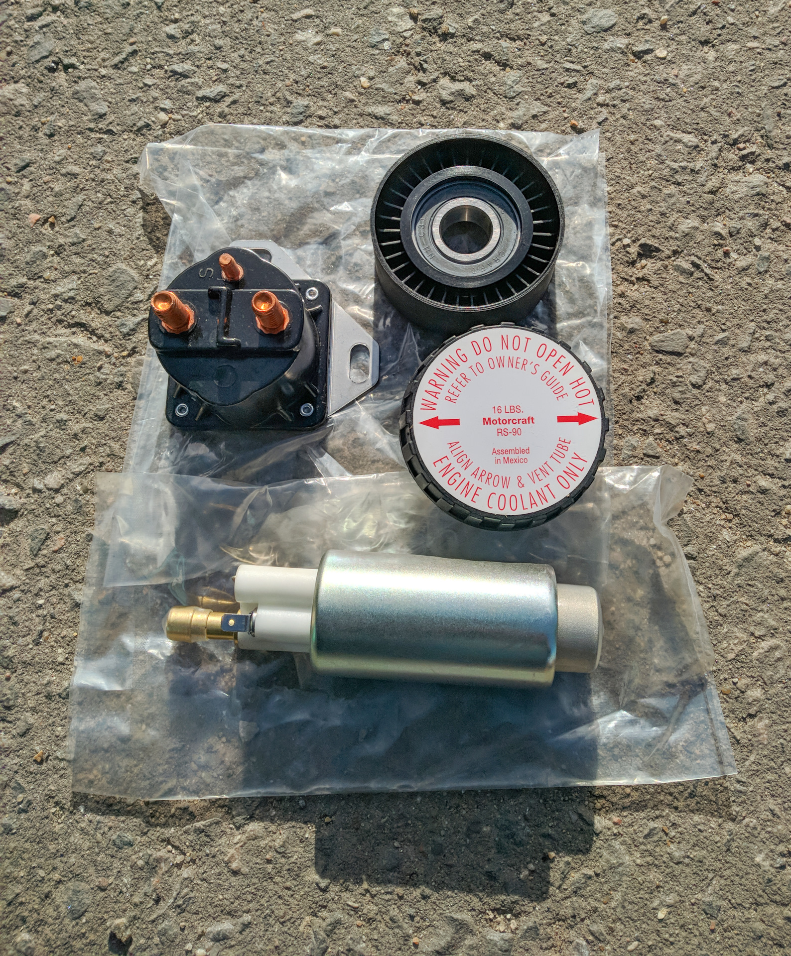 Подготовка к реанимации, первые запчасти — Lincoln Continental (8G), 3 ...