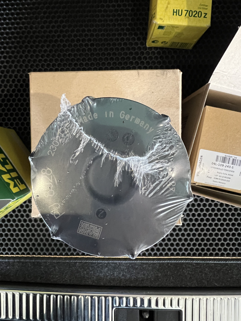 HU7020Z Масляный фильтроэлемент без металлических частей MANN FILTER ...