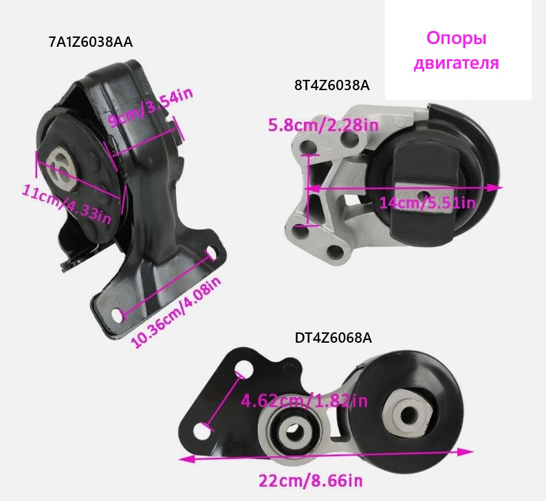 Про опоры двигателя Ford 3.5L Duratec 35 на FORD EDGE (1G) — Ford Edge ...