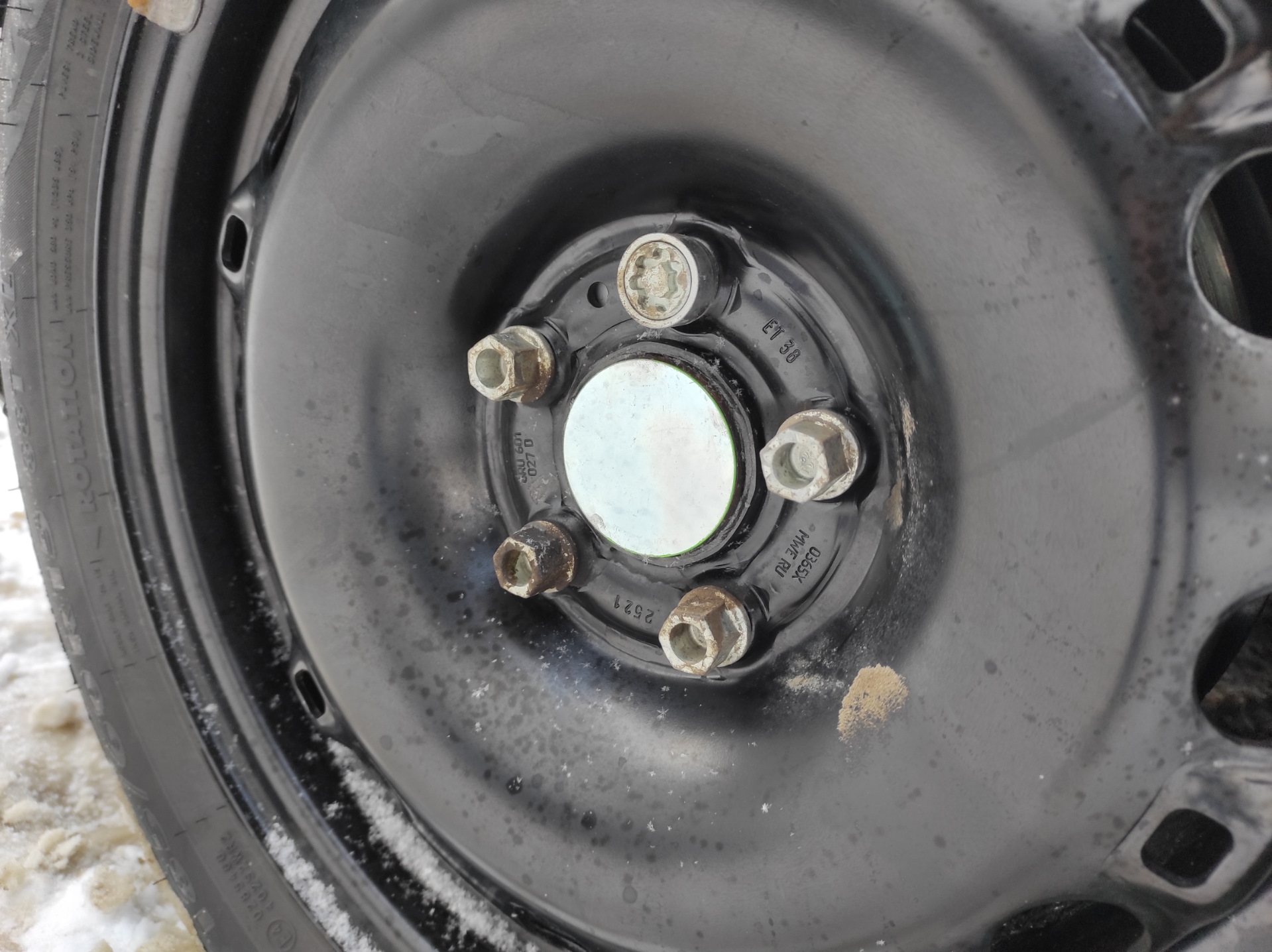 Заглушки ступицы колеса. Volkswagen Polo 2021. — Volkswagen Polo ...