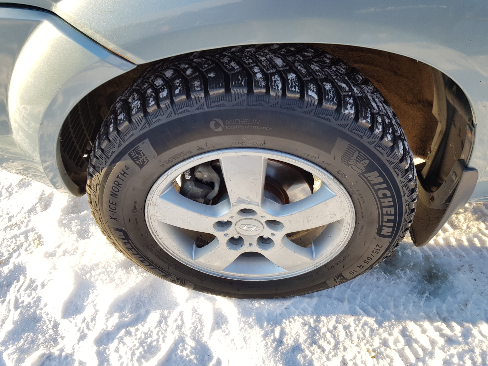 Сменил Maxxis Arctictrekker NP3 на MICHELIN X-Ice North 4 — Hyundai ...