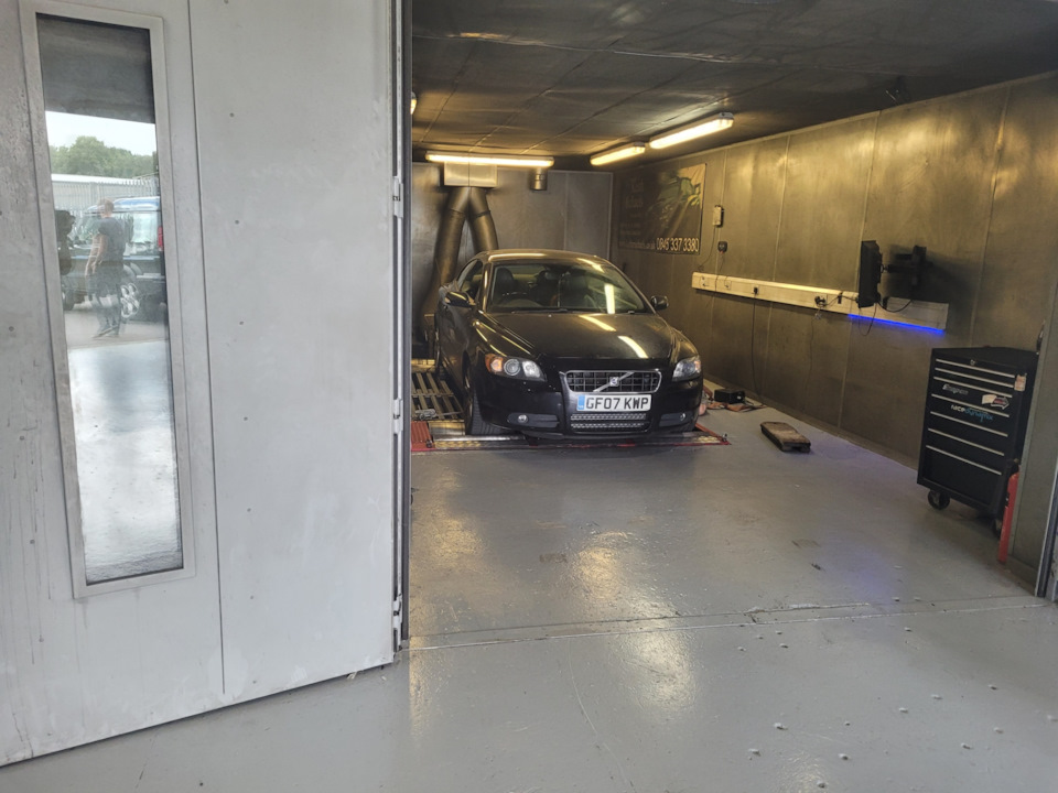 Dyno stand first try — Volvo C70 (2G), 2,5 л, 2007 года | тюнинг | DRIVE2