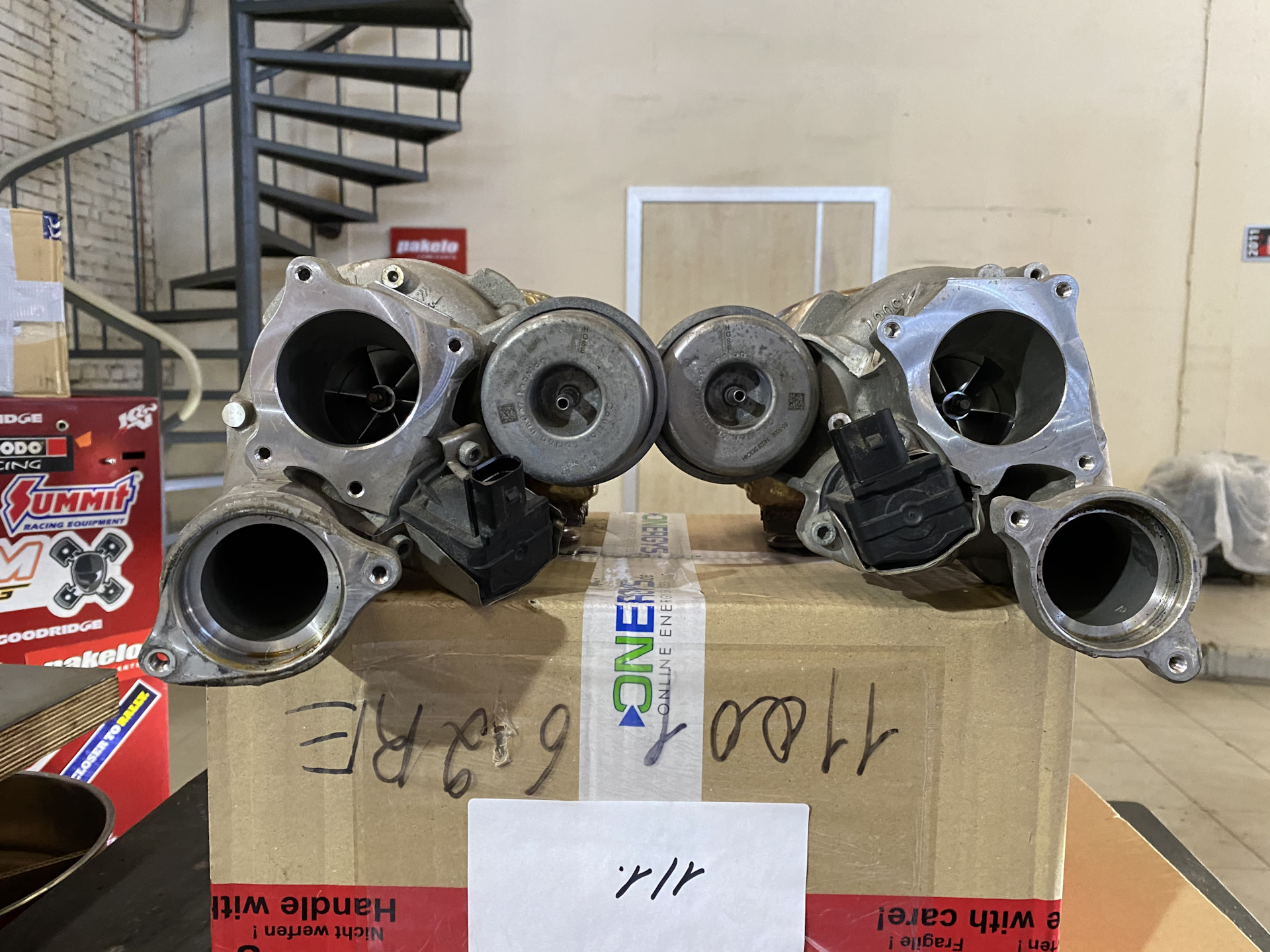 Upgrade турбин. TheTurboEngineers TTE 800+ — Porsche Cayenne (3G), 4 л ...