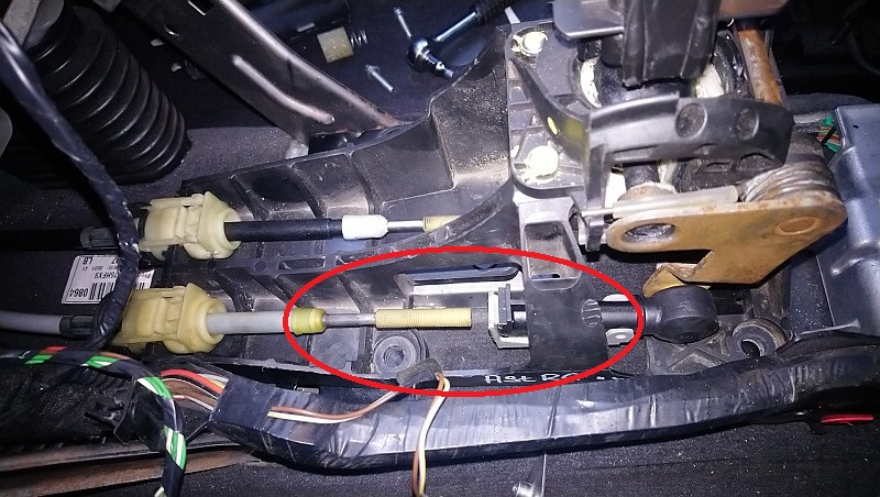 Переход на тросовый привод МКПП ч.2.3 Тросы, кулиса — Daewoo Gentra, 1 ...