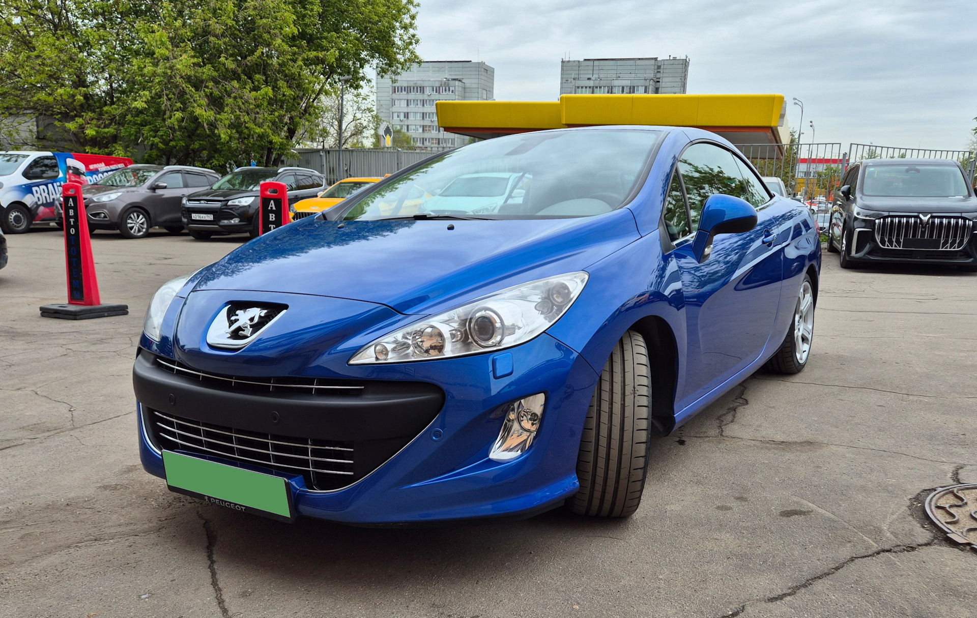 Немного лоска: керамическое покрытие кузова. — Peugeot 308 CC, 1,6 л ...