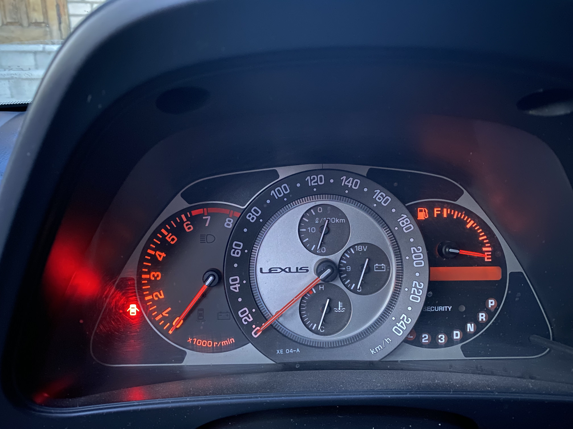 Подсветка приборки💡💡💡 — Lexus IS I, 2 л, 2004 года | своими руками | DRIVE2