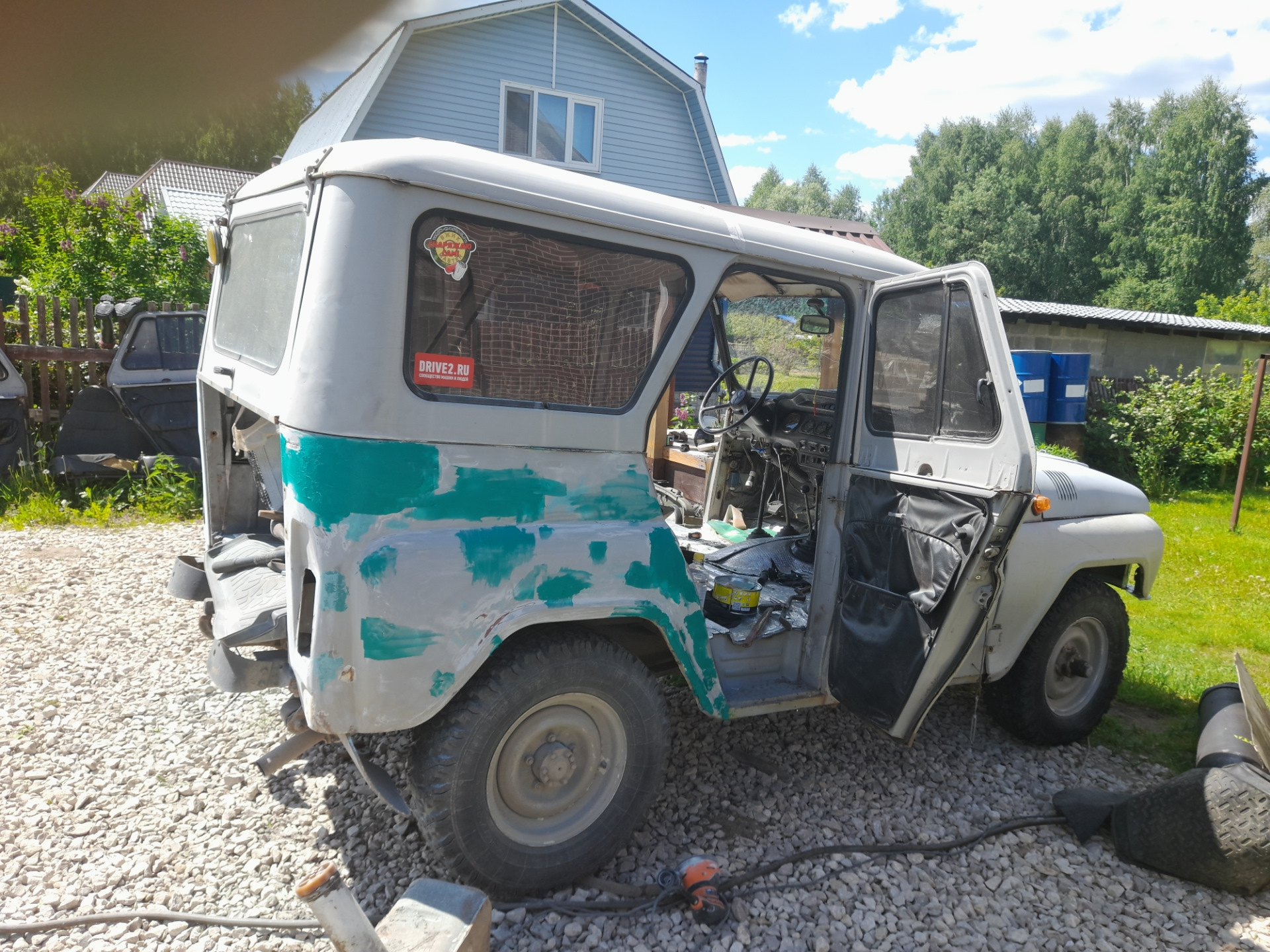 Залипуха — УАЗ 31519, 2,8 л, 2000 года | кузовной ремонт | DRIVE2