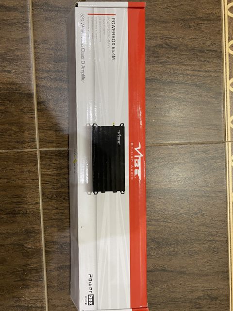 POWERBOX654MV7 Усилитель VIBE 65.4 M EDGE | Запчасти на DRIVE2