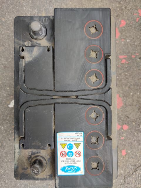 1712276 АККУМУЛЯТОР 60AH Ford | Запчасти на DRIVE2