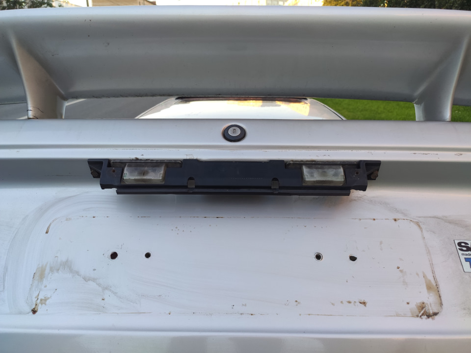 Rear decor panel installed! — Saab 9000, 2 л, 1990 года | стайлинг | DRIVE2