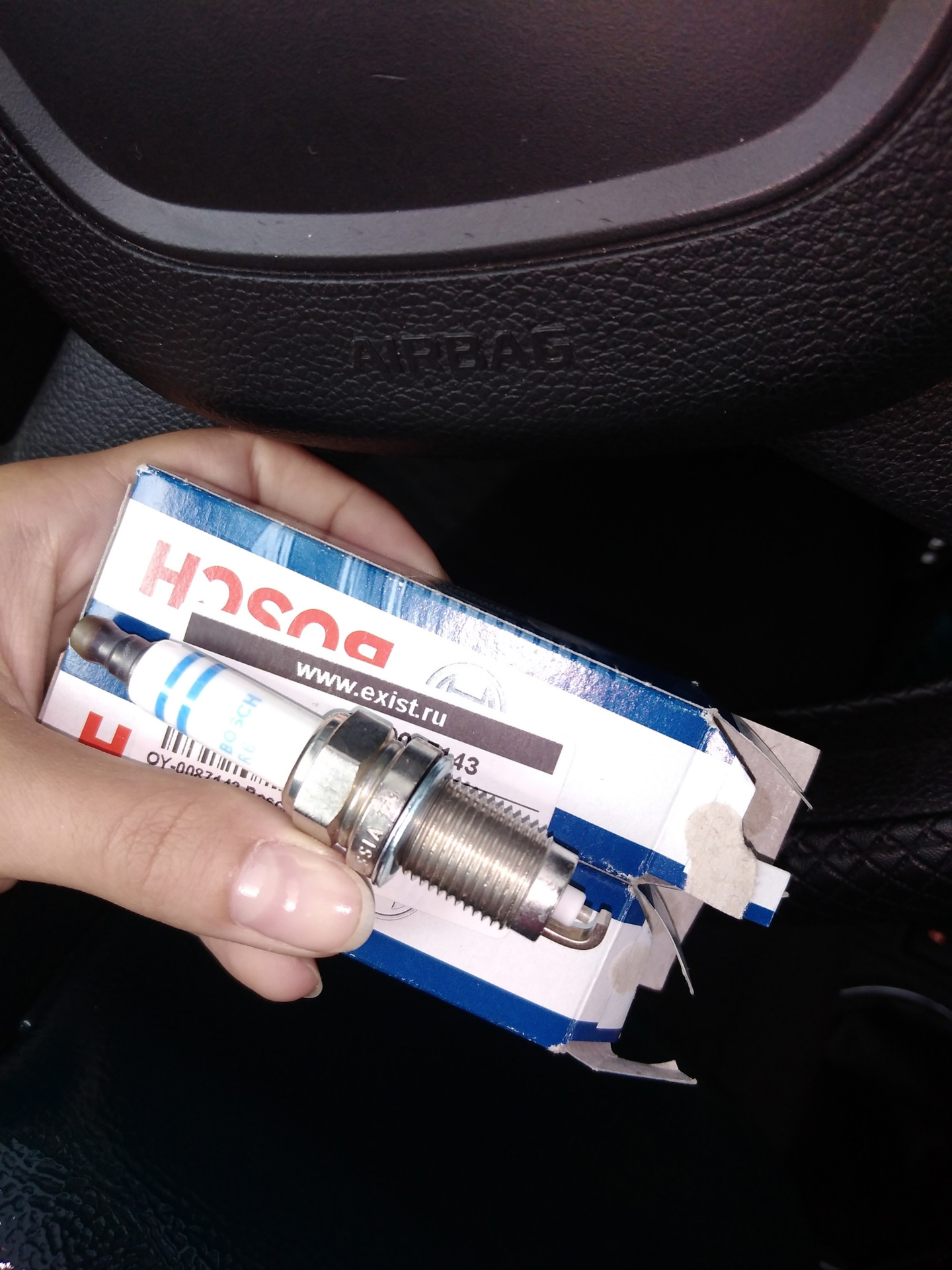 Замена свечей — Skoda Fabia Mk2, 1,2 л, 2011 года | расходники | DRIVE2