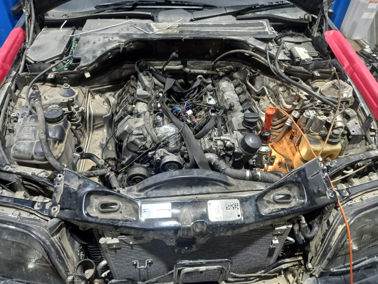 Установка m113k на w140 — Mercedes-Benz S-Class (W140), 6 л, 1994 года ...