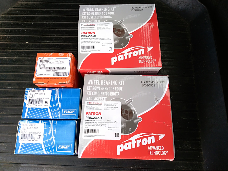 Замена передних ступичных подшипников. — Citroen C5 (1G), 2 л, 2004 ...