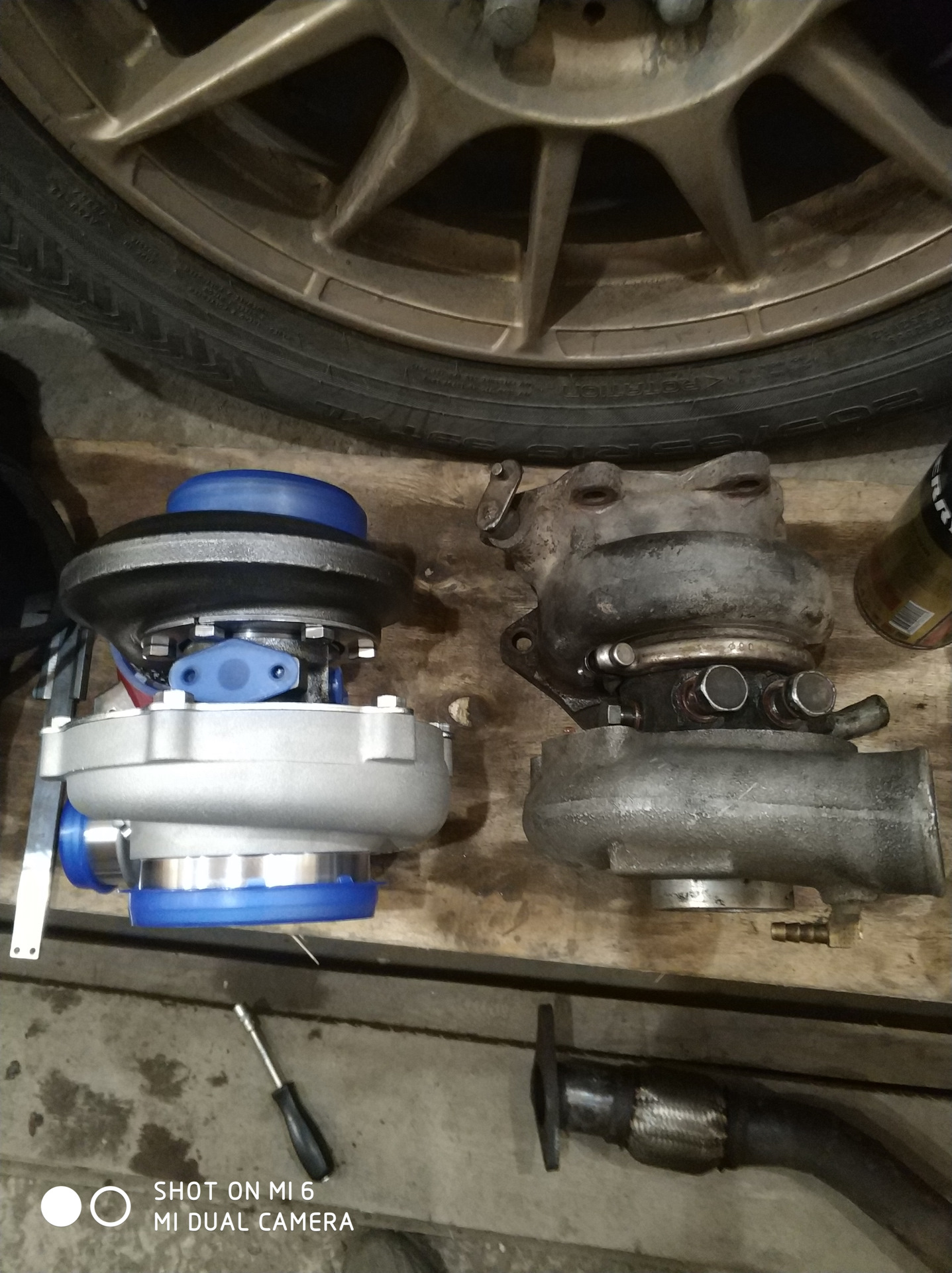 твинтурбо: твинскрол vf38 + Pulsar 3076 — Subaru Legacy (BE/BH/BT), 2,5 ...