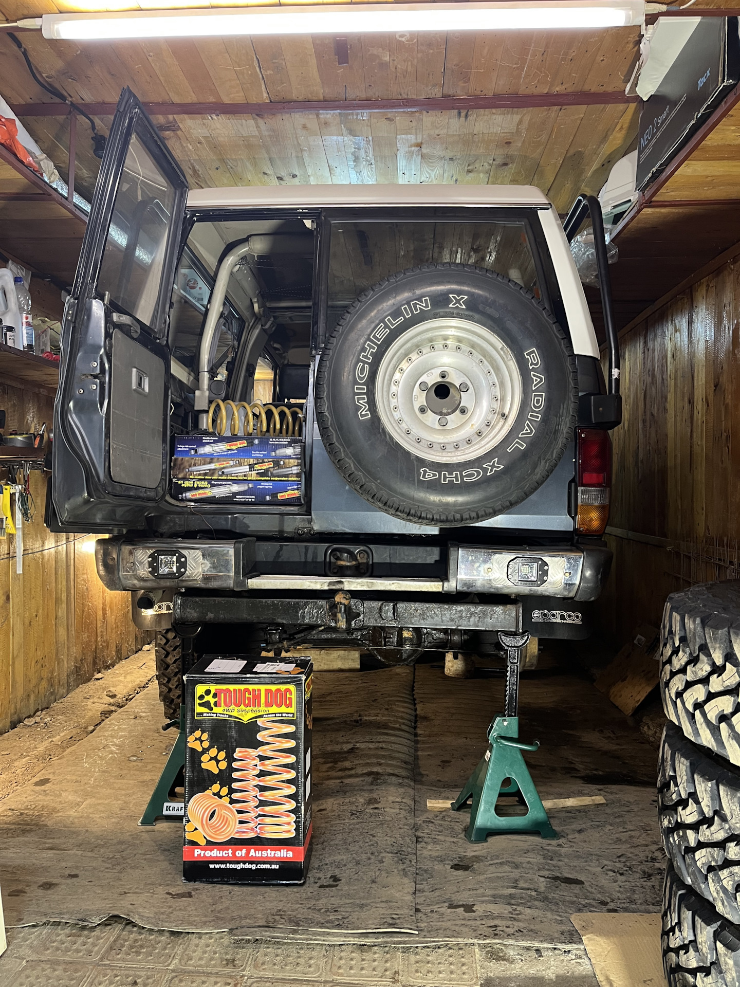 Подвеска Tough Dog — Toyota Land Cruiser 70, 2,4 л, 1991 года ...