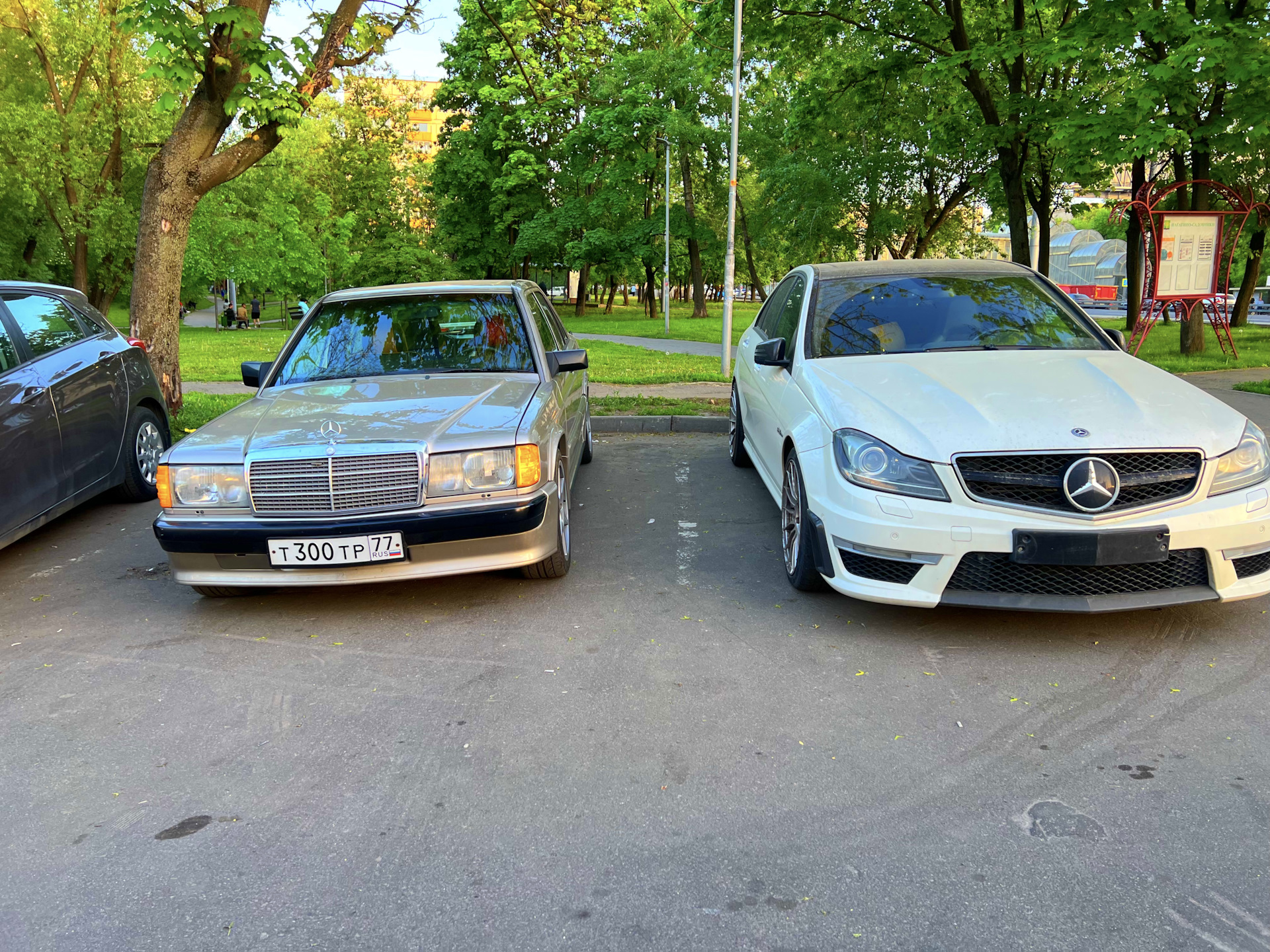 Классика w201 или W204? — Mercedes-Benz 190 (W201), 2,5 л, 1987 года ...