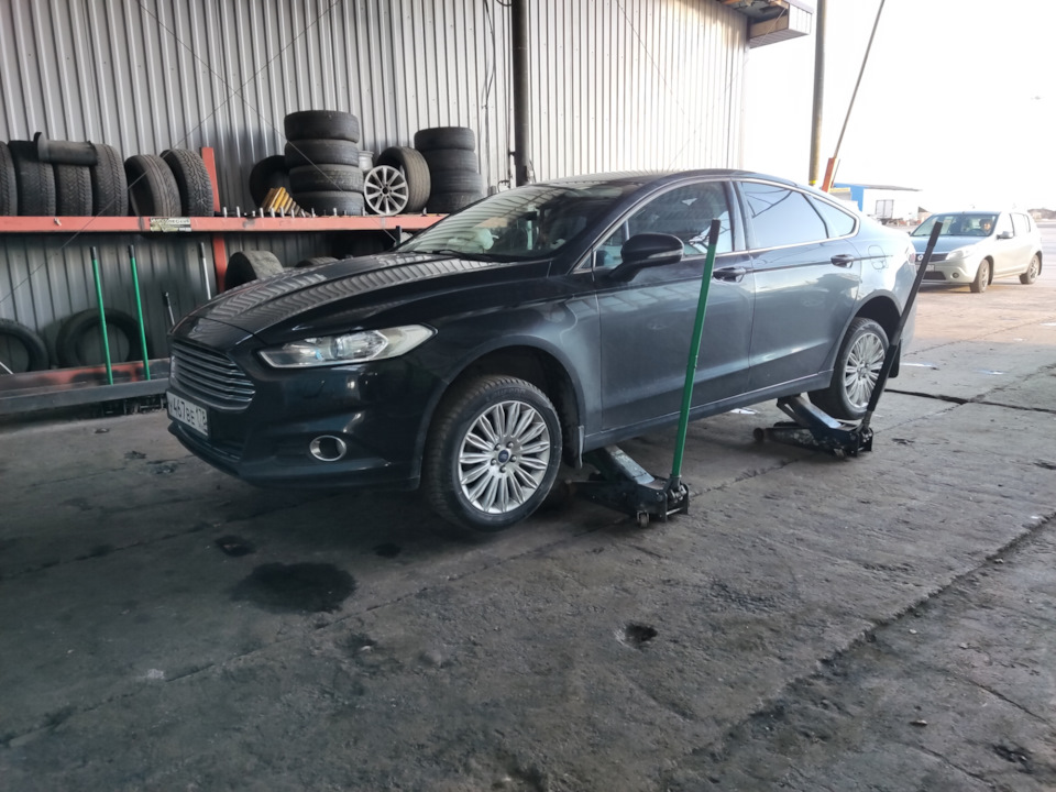То 134 + замена датчика давления колеса — Ford Mondeo V, 2,5 л, 2015 ...