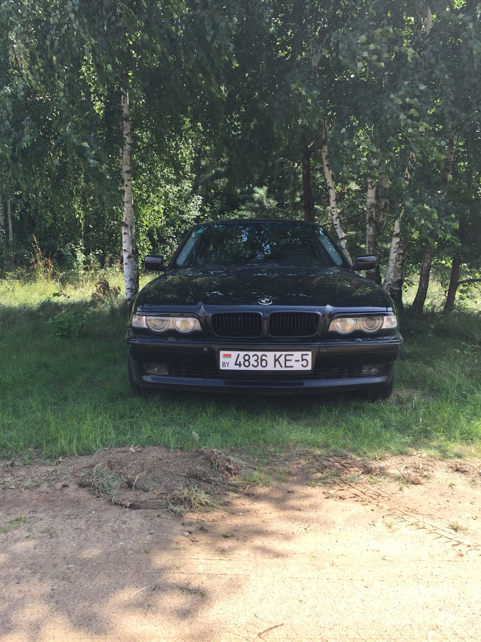 Реснички на фары е38 — BMW 7 series (E38), 3 л, 2000 года | аксессуары ...