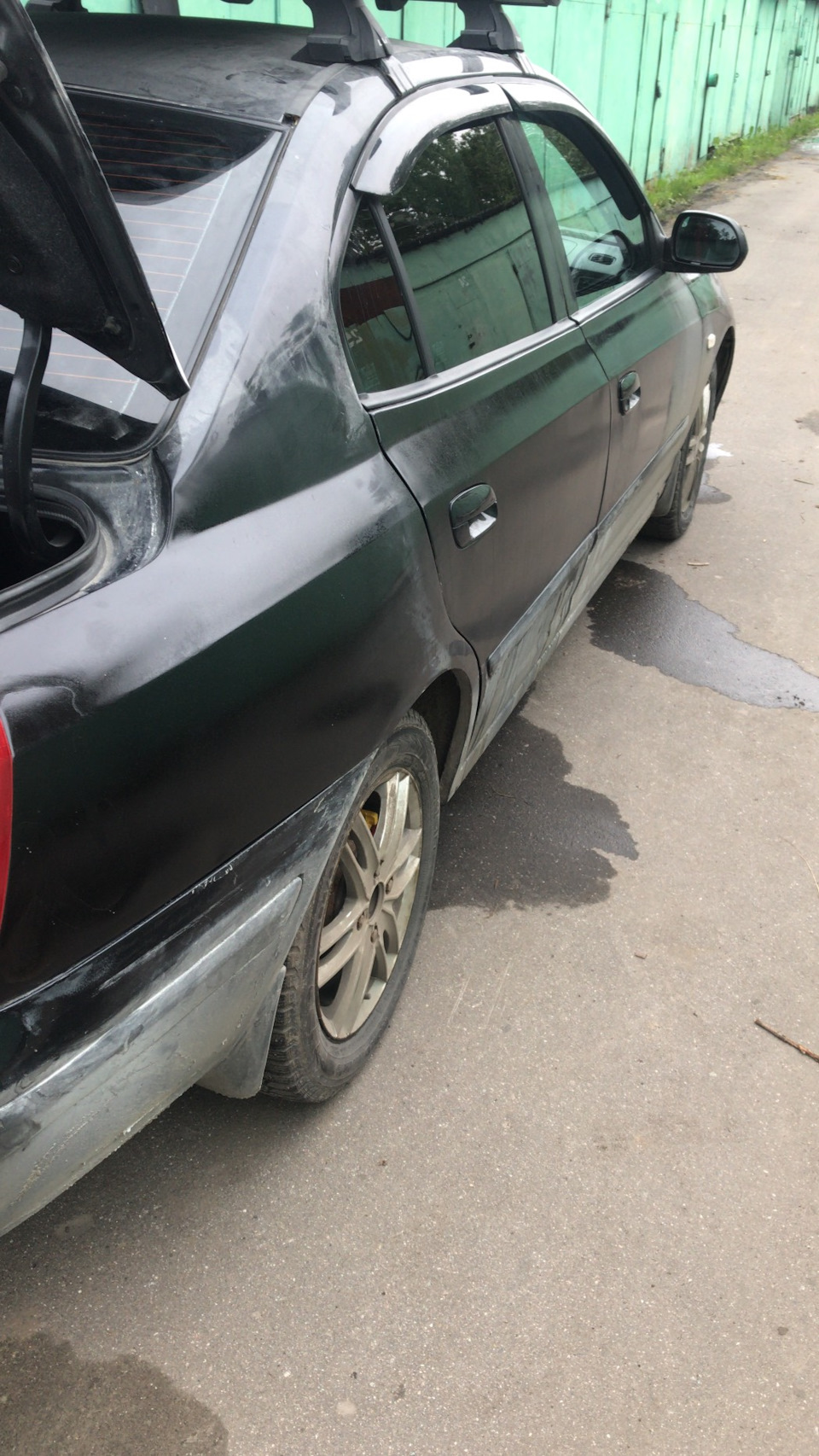 Чуть колхоза — Hyundai Elantra (3G), 1,6 л, 2002 года | своими руками ...